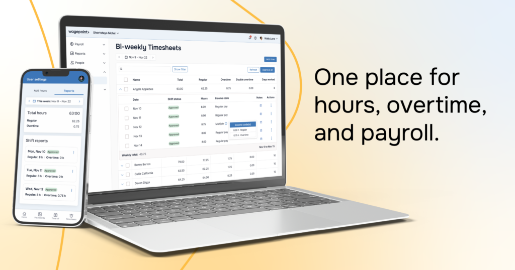 Wagepoint Adds Time Tracking And Mobile App Fintech Ca